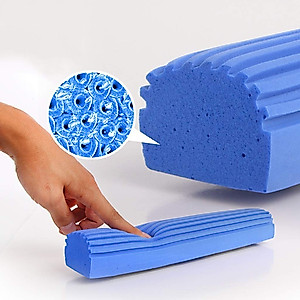 SDHGFGG Super Absorbent Professional Double Roller Sponge Foam Mop Sponge Mop Roller Mop
