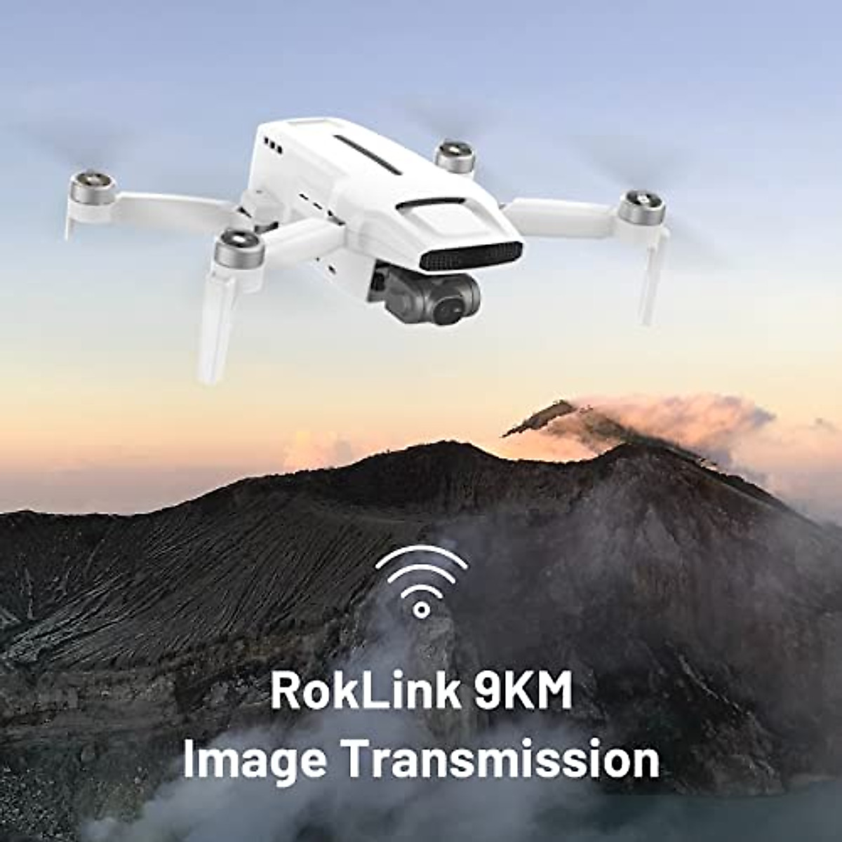 FIMI X8 MINI V2 Drone with 4K Camera, 37 Mins Flight Time, 9KM Video Transmission, 3-Axis Gimbal GPS Quadcopter for Adult Beginner, Auto Return, Smart Tracking (1 Battery)