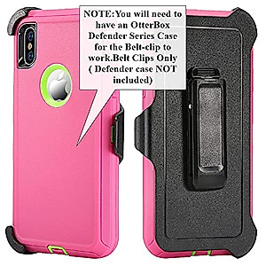 2 Pack Replacement Holster Belt Clip for Apple iPhone 8/7/6S/6 Otterbox Defender Case