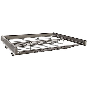 Organized Living freedomRail Reveal Shoe Shelf - Nickel