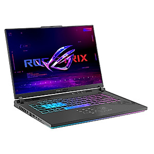 EXCaliberPC 2023 ASUS ROG Strix G16 G614JV-ES94 (i9-13980HX, 64GB RAM, 2X 1TB NVMe SSD, RTX 4060 8GB, 16" QHD+ 240Hz 3ms, Windows 11) Gaming Notebook