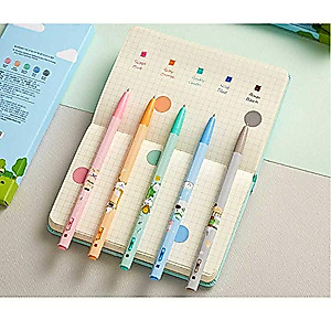 MONAMI 153 Yummy Ballpoint pens 0.5mm 5 Body colors Ink 5 colors