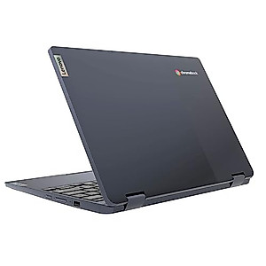 Flex 3 Chromebook 11.6" HD, Convertible Spin 2-in-1 Touchscreen Laptop by Lenovo, Mediatek MT8183(8-core CPU), Up to 2 GHz, 4GB RAM, 128GB(64GB SSD+64GB Card), Wi-Fi, USB-C, Chrome OS|Free Stylus Pen