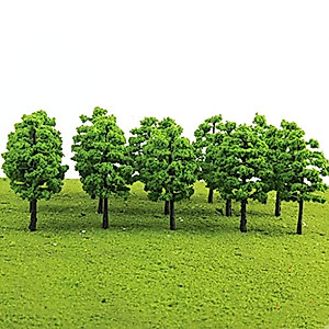 pistro 70 Model Trees DIY Train Street Railway Scenery Landscape Accssory 1.18-3.54inch HO Z TT Scale