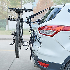 Blueshyhall Car Bicycle Stand SUV Vehicle Trunk Mount Bike Cycling Stand Storage Carrier
