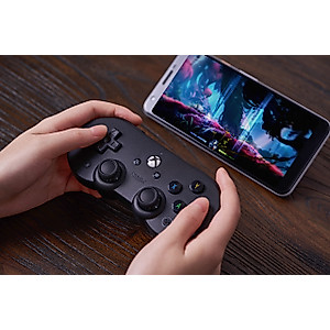 8Bitdo Sn30 Pro Bluetooth Controller for Mobile & Xbox Cloud Gaming on Android, Gaming Controller for iPhone, iPad, macOS and Apple TV (No Mobile Clip) - Not for Xbox