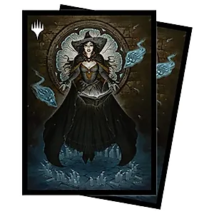 Ultra PRO - Magic: The Gathering Battle for Baldur's Gate, Commander Legend 100ct Card Sleeves (Tasha, The Witch Queen) - Protect Your Collectible Trading Cards with ChromaFushion Technology