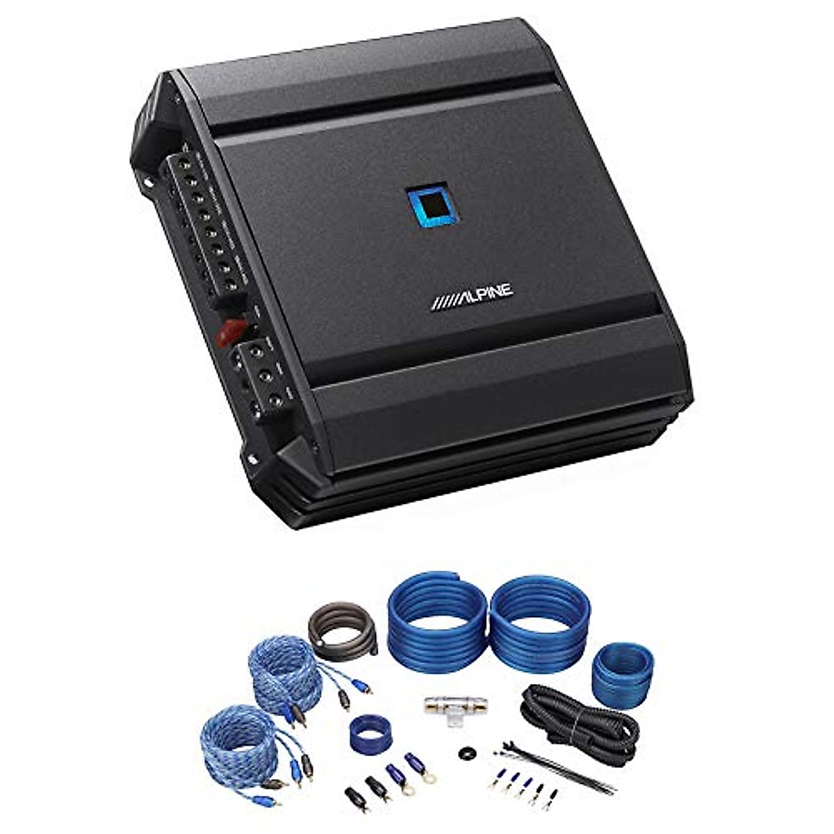ALPINE S-A32F 320w RMS 4-Channel S-Series Car Audio Amplifier Class D+Amp Kit