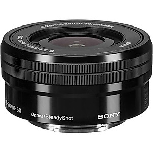 Sony a6600 Mirrorless Camera (ILCE6600/B) E PZ 16-50mm f/3.5-5.6 OSS Lens+Case+128 GIG Memory Cards+TTL Flash+Tripod(17PC) Bundle