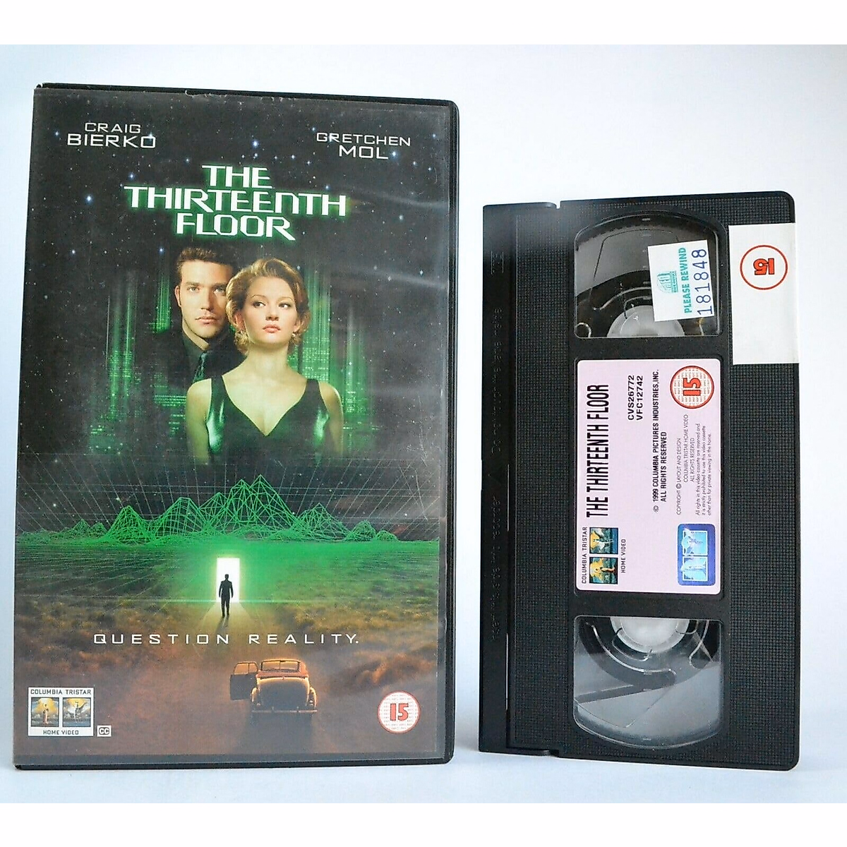 The Thirteenth Floor: Sci-Fi/Thriller (1999) - Large Box - Ex-Rental - Pal VHS