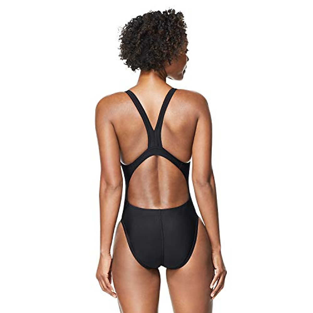 Speedo Women's Standard Swimsuit One Piece Prolt Super Pro Solid Adult, Black, 38