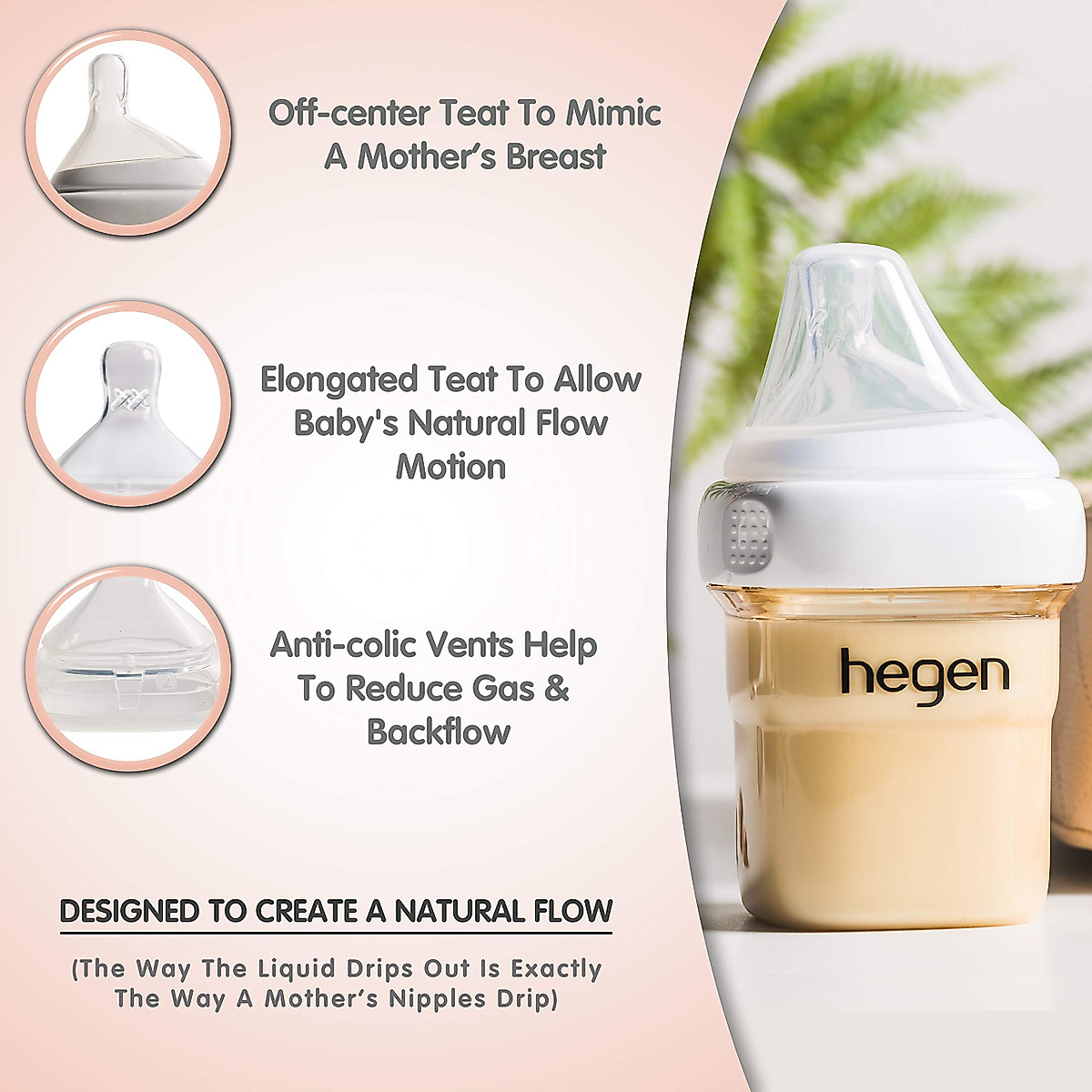 Hegen Wonder Blue PPSU Baby Bottle Collection