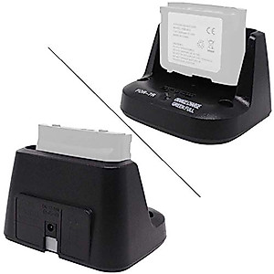 abcGoodefg Battery Charger for Yaesu Vertex VX-5 VX-5R VX-5RS VX-6 VX-6R/E VX-7R VX-7RB VXA-700 VXA-710 Standard Horizon HX460 HX460S HX460SB HX460SS HX471 HX471S HX471SB HX471SS FNB-58 FNB-58Li