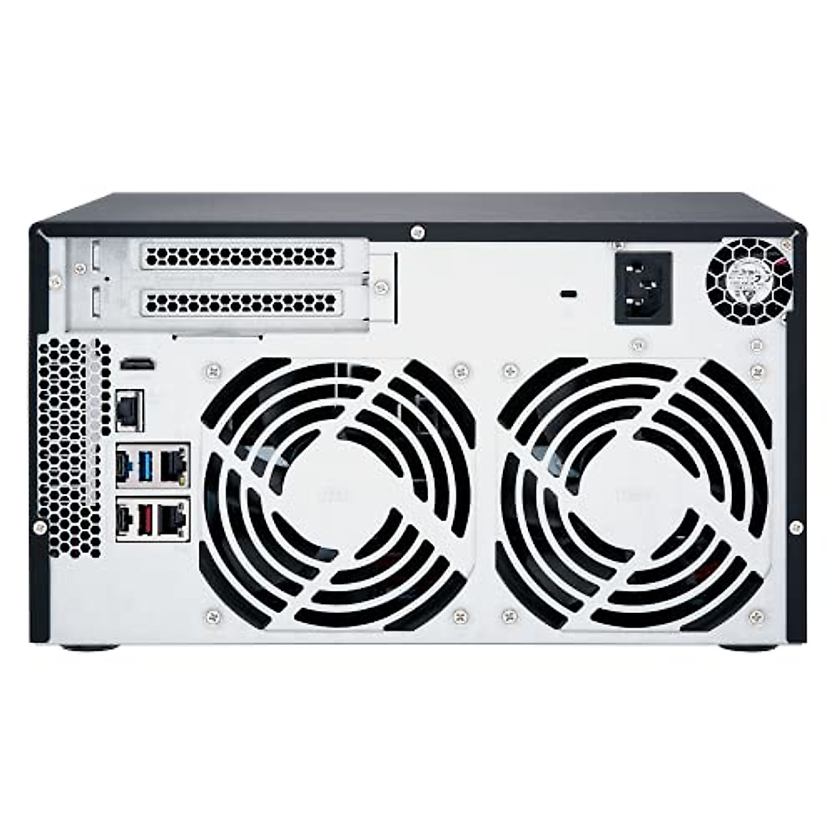 QNAP TVS-872X-i5-8G-US Desktop 8-bay NAS/iSCSI IP-SAN, Intel® Core™ i5 6-Core Processor, 8GB DDR4 RAM, 10GbE*1 (BASE-T), 1GbE*2