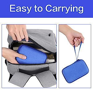 Aenllosi Hard Travel Case Replacment for Trovono/JAFATOY/GAMPLAE/Anyando/HIJJJPS Retro Game Handheld Console,Portable Video Games Systems Case,Mini Handheld Game Console Organizer(Blue,Case Only)