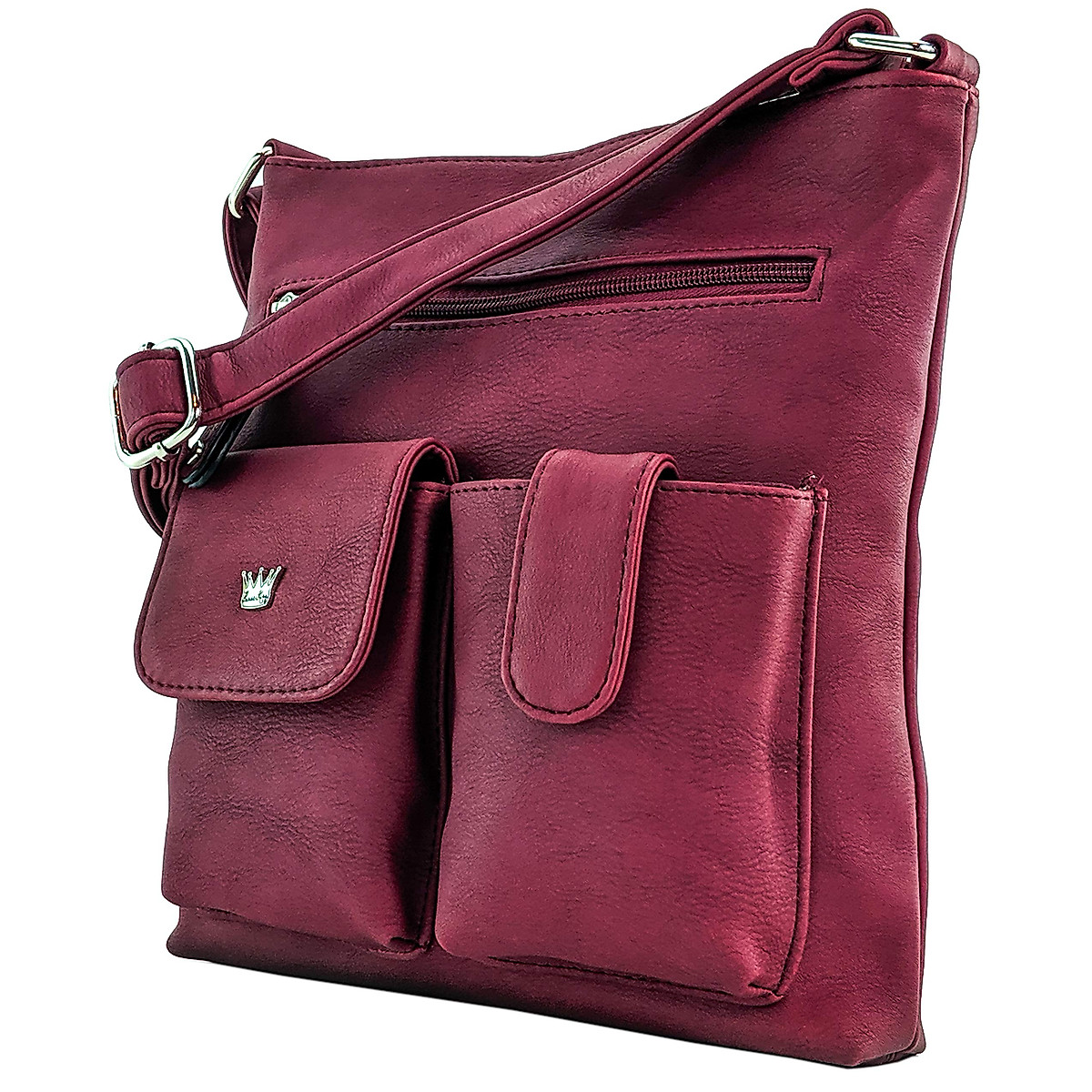 Purse King Colt Red Concealed Carry Handbag