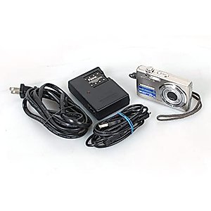 Point & Shoot Digital Camera W 2 Batteries, Strap, Memory Card, Charger