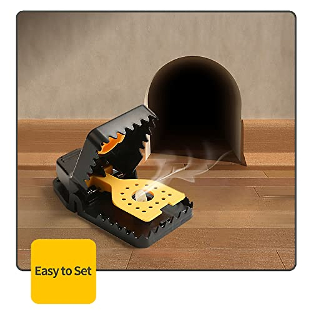 OZZEGCOO 6 Pack, Large Size and Reusable Tool, That Work Indoor and Outdoor Quick Effective Catcher for The House, Garden, Garage