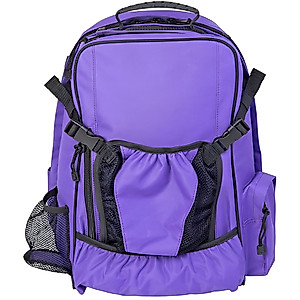 Huntley Equestrian Backpack, Purple, One Size