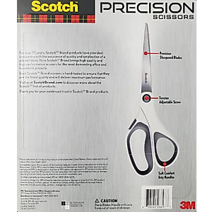 Scotch 8-Inch Precision Scissors, 3-Pack (1448-3)