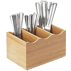 Cal-Mil 1244 Bamboo Flatware Display