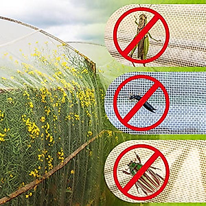 Garden Netting, Ultra Fine Garden Mesh Netting 10x33Ft Greenhouse Protection Net, Reusable Plant Covers for Protect Vegetables Fruits Plant Flower Crop Screen Barrier Net Row Covers