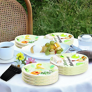 EggSun 120Pcs Margs And Matrimony Bachelorette Party Paper Plates Napkins Cups,Margs And Matrimony Decorations,Margarita Bachelorette Party Supplies,Bachelorette Fiesta Bridal Shower Party Serves 24