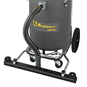 Koblenz 00-3975-0 Industrial Vacuum, 28 Inch Floor Squeegee + Water Extraction Kit, Fits 00-4907-2 Wet-Dry Vac Chrome,Gray