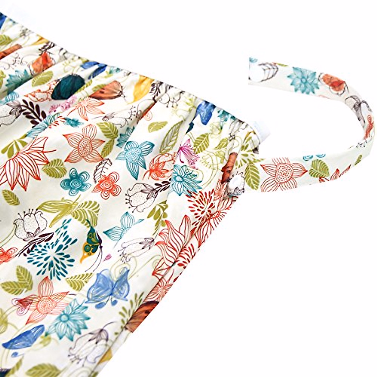 wegreeco Reusable Diaper Pail Liner for Cloth Diaper,Laundry,Kitchen Garbage Cans(2 Pack, Jade, Camellia)