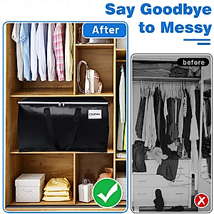 StorageRight Large Moving Bags Heavy Duty Storage Totes for Storage,Packing & Moving Collapsible Moving Supplies with Large Capacity, Reinforced Zippers and Handles, 88L, 8 Packs