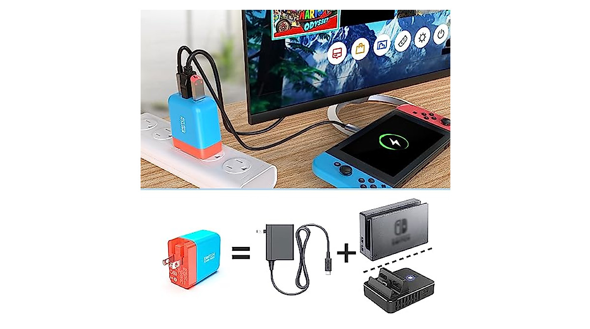 Mirabox Portable Switch Dock - Fast Charging & 4K Output
