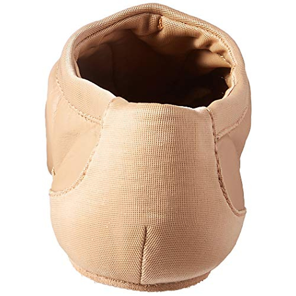 Bloch Women's Pulse Leather and Neoprene Split Sole Jazz Shoe, Tan, 8