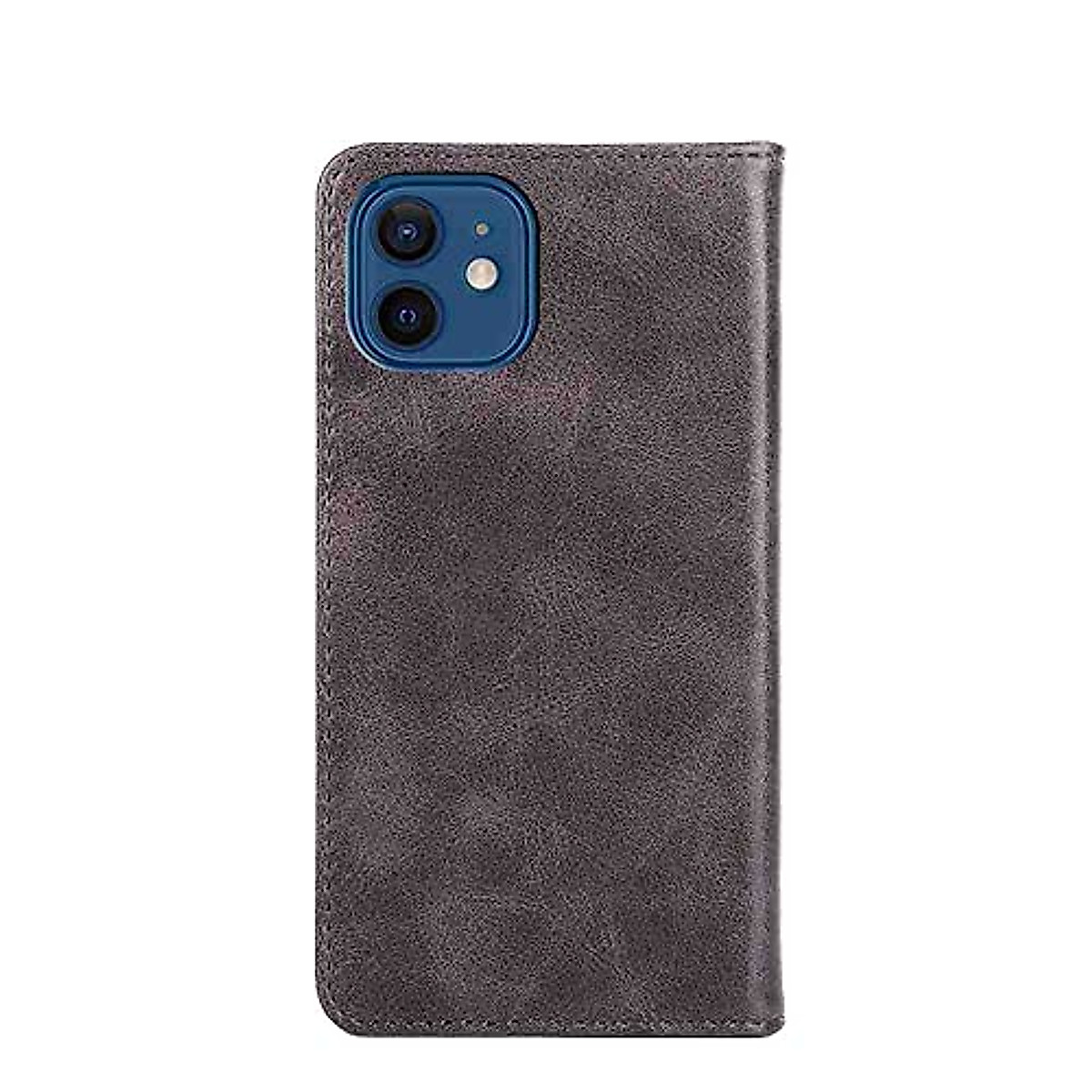 CYR-Guard Phone Cover Wallet Folio Case for Oppo REALME 7 PRO, Premium PU Leather Slim Fit Cover for REALME 7 PRO, Anti-Dirt, Gray