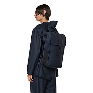 Rains Backpack Backpack, Adults Unisex, 47 Navy (Blue), One Size