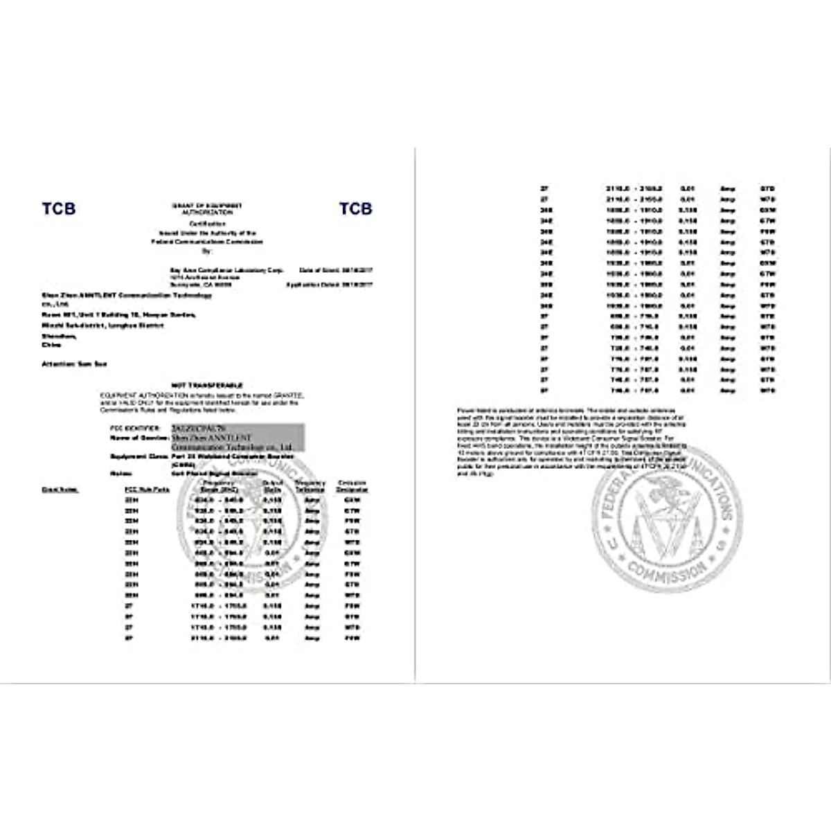 Phonetone Cell Phone Signal Booster for Home | Boosts 5G 4G LTE Signal on Band 2, 4, 5,12, 13 and 17 for All U.S. Carriers | Up to 4,500 Sq Ft | Easy to Setup | FCC Approved
