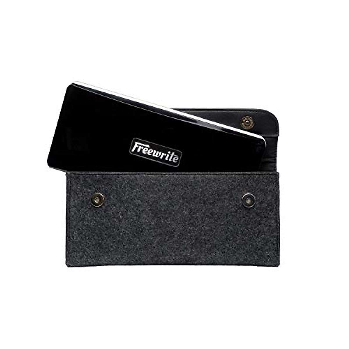 Traveler Sleeve for Freewrite Traveler, Protective Felt & Leather Sleeve with Soft, Non Scratch Lining