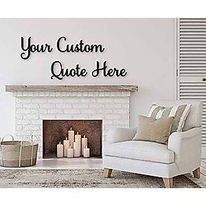 Custom Wood Word Signs, Phrase & Custom Quotes for wall decor, Do it yourself projects