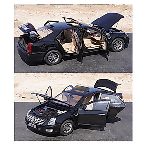 Alloy Resin Car Vehicle Model 1 18 Fit for Cadillac SLS Xts Static Diecast Scale Alloy Car Model Static Display Adult Collection Toys Festive Deluxe Gift (Color : B)