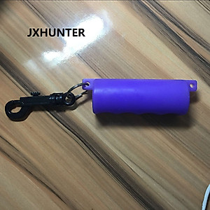 JIEXI HWYP Silicone Rubber Archery Arrow Puller with Keychain Pack of 1 (Purple)