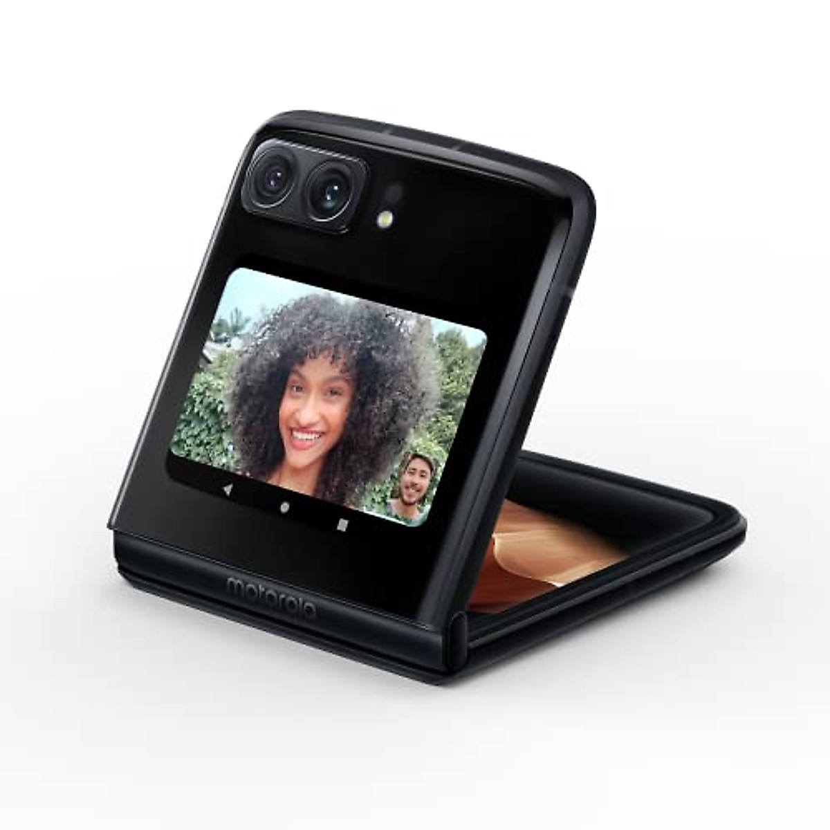 Motorola Razr 2022 Dual-SIM 256GB ROM + 8GB RAM (GSM Only | No CDMA) Factory Unlocked 5G Smartphone (Satin Black) - International Version