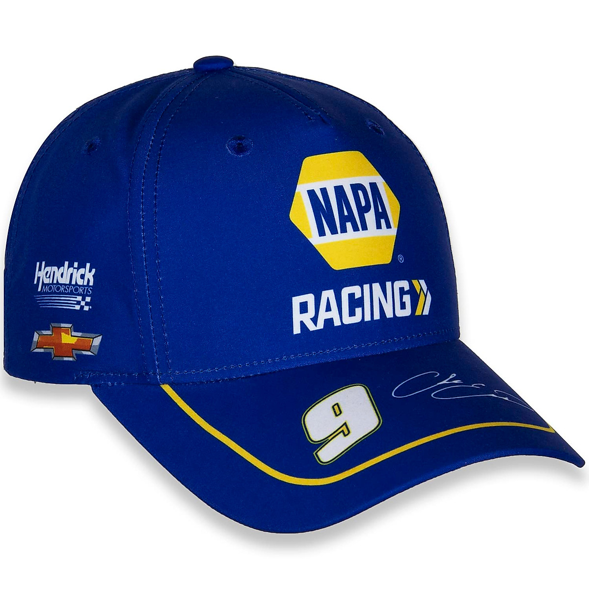 Checkered Flag Sports 2023 Chase Elliott Uniform Hat - NASCAR Adjustable Automotive Racing Baseball Cap