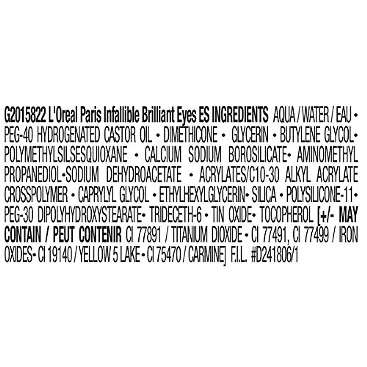 L'Oreal Paris Brilliant Eyes Shimmer Liquid Eye Shadow, Longwearing Lasting Shimmer, Crease Resistant, Flake-Proof, Precision Applicator, Quick Dry, Non-Greasy, Amethyst Quartz, 0.1 oz.