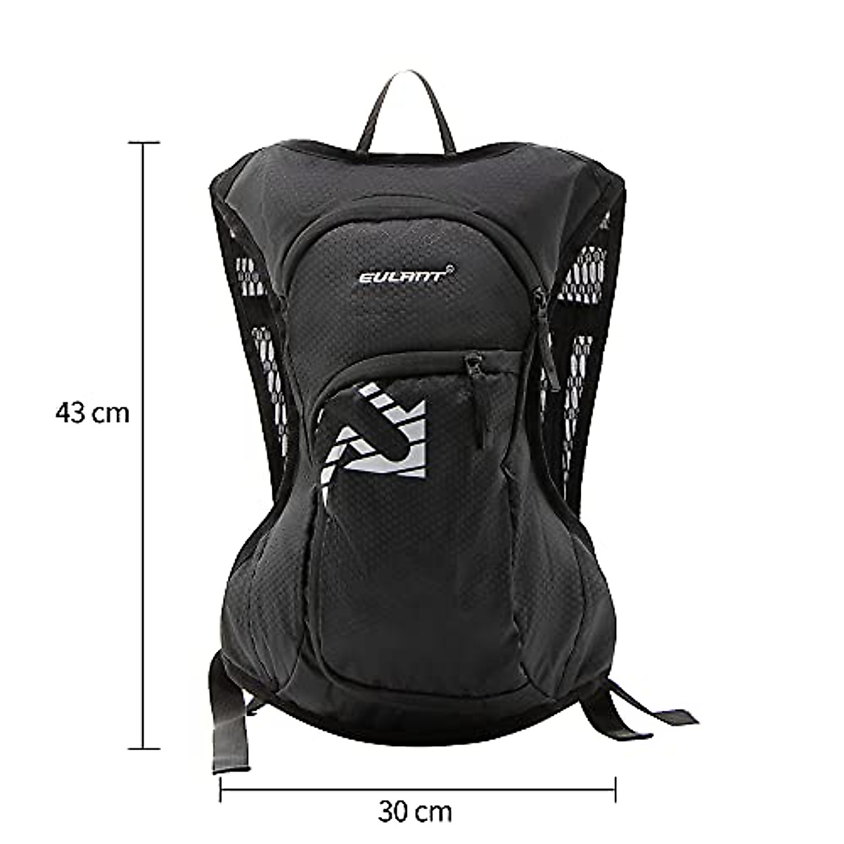 EULANT Small Lightweight Backpack for Hiking/Cycling/Walking/Running/Skiing/Biking/Short Trip/Camping, Waterproof Daypack Backpack, 14L Hydration Pack Rucksack for Women Men