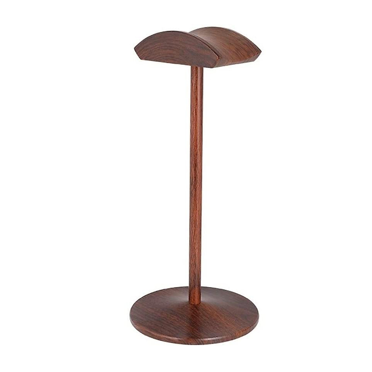 ANIIC Headset Stand Universal Headphones Stand Holder Gaming Headset Stand Earphone Display Rack Hanger Bracket for Over Ear Headsets Headphone Stand (Color : Walnut Texture)