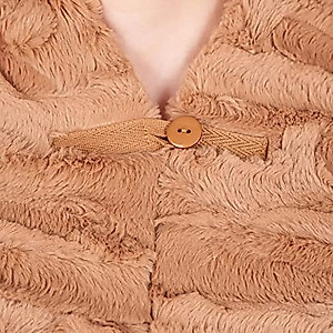 Cozy Critter Wrap Blanket for Adult|Cute Animal Designs |Super Soft and Warm| Oversized Blanket - Critter Wrap Puppy