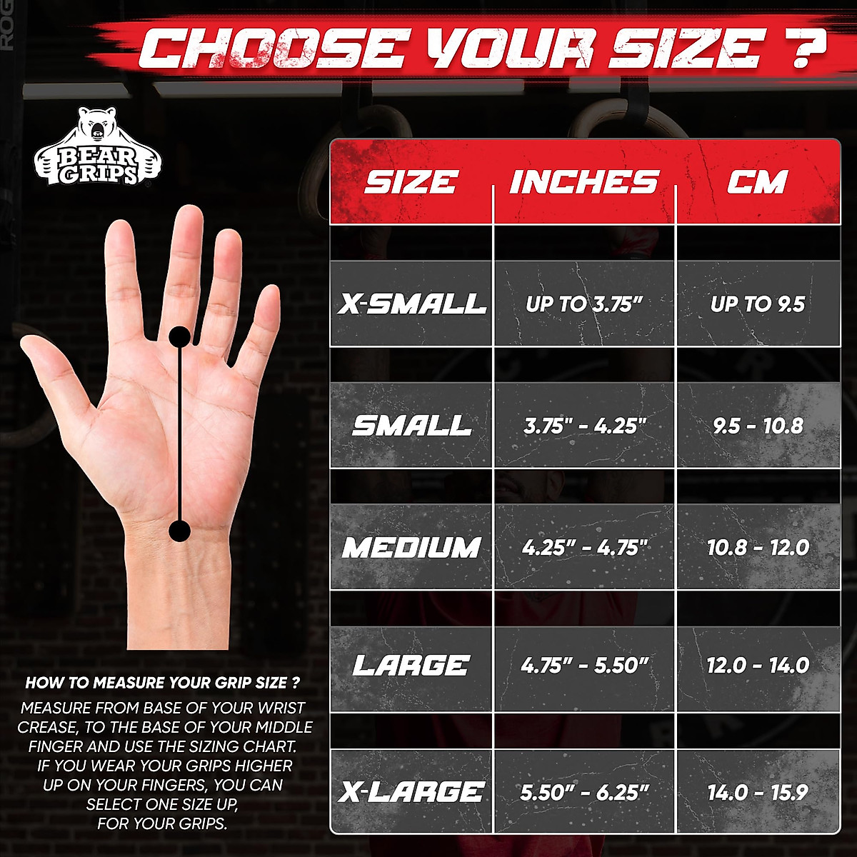 Bear Grips Two Hole Hand Grips, Three Hole Pull Up Grips, No Hole Wrist Grips, WOD Grips for Men and Women. Carbon Fiber Hands Grips, Titanium Hand Grips for Weight Lifting, Speed Pull Up Gloves Grip