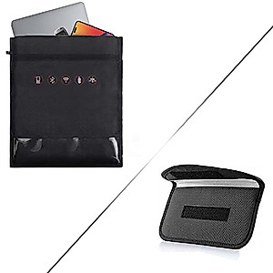 ONEVER 【35 * 45Cm Faraday Bag and 【Smartphone Faraday Bag】