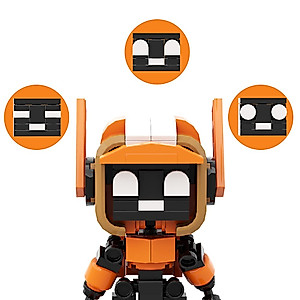 BUILDIFY Love K-VRC Death Robot Building Toys Set for Kids, Boys, Girls and TV Fans; Comedy Anime Collection Smart Future Robot Action Figure Model Toys Cat Head Robot Building Blocks.142 Pieces