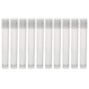 EISCO 10PK Plastic Storage Vials, 5mL - Screw Top - Polypropylene