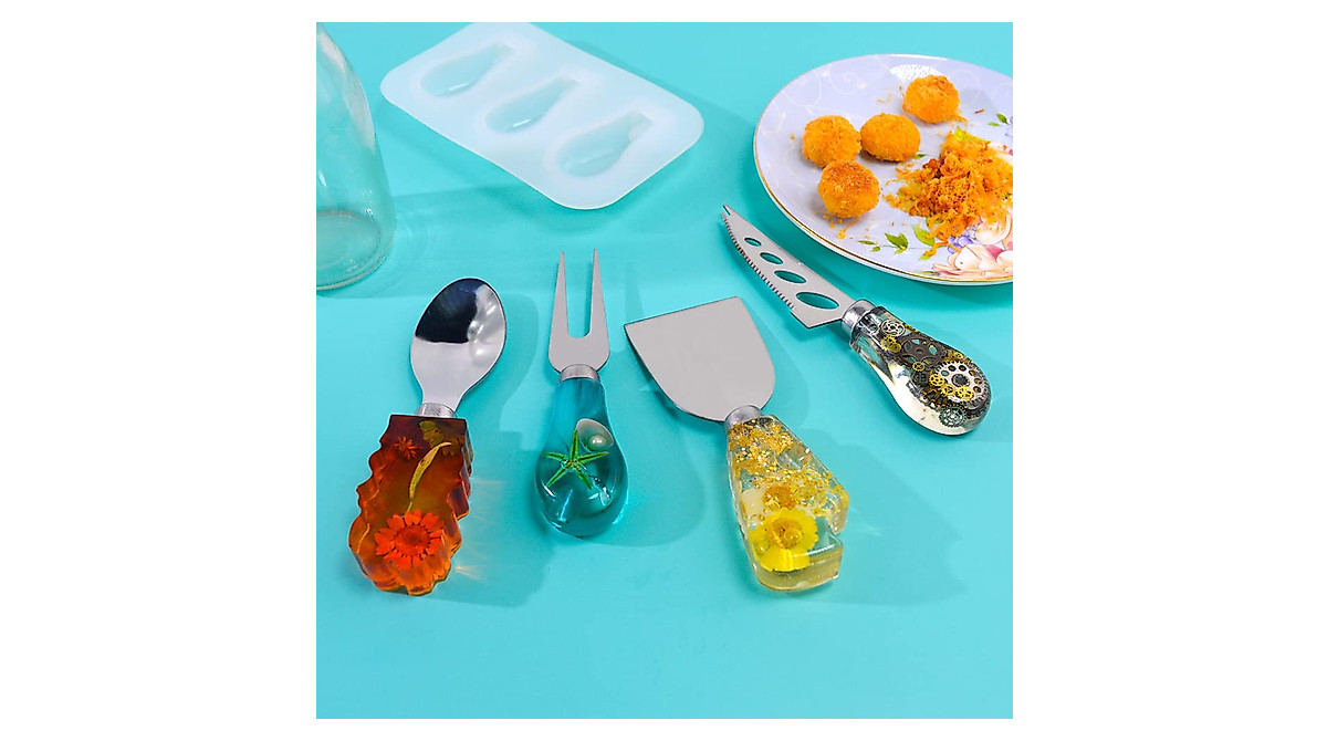 RESIN GO 7PC Stainless Steel Cutlery Set for All Occasions